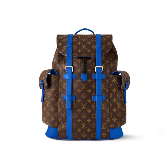 Louis Vuitton | Bags | Louis Vuitton Christopher Mm Canvas Cowhide ...